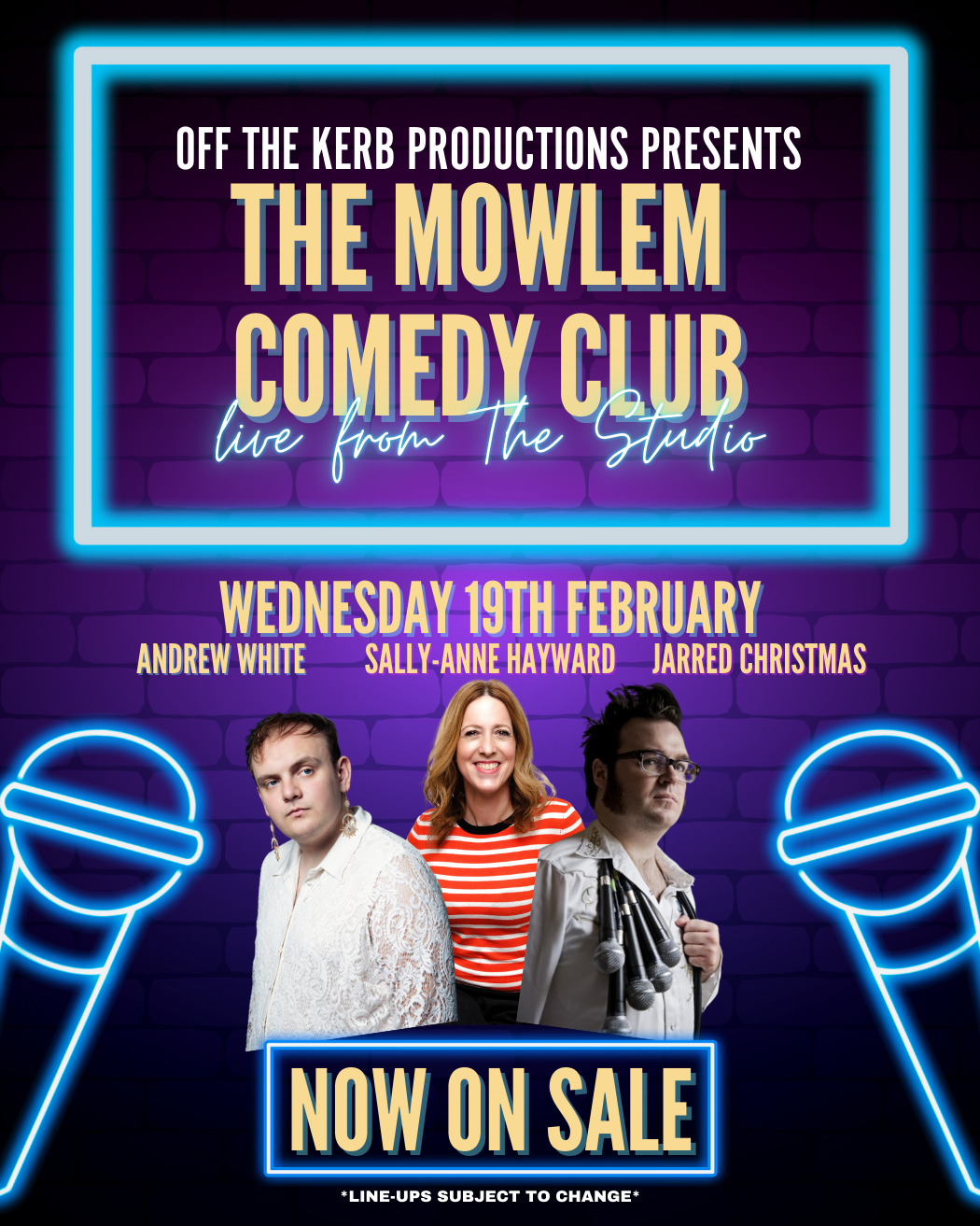 The Mowlem Comedy Club - February - The Mowlem