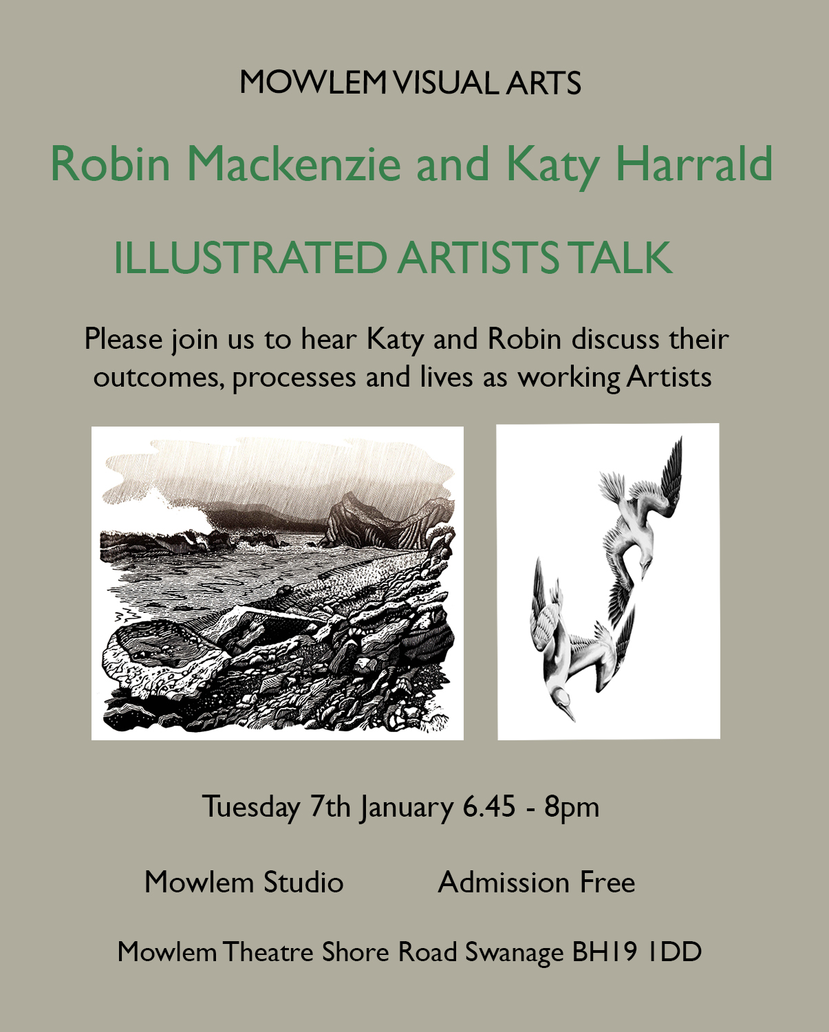 The Mowlem Visual Arts: Robin Mackenzie and Katy Harrald Ilustrated ...
