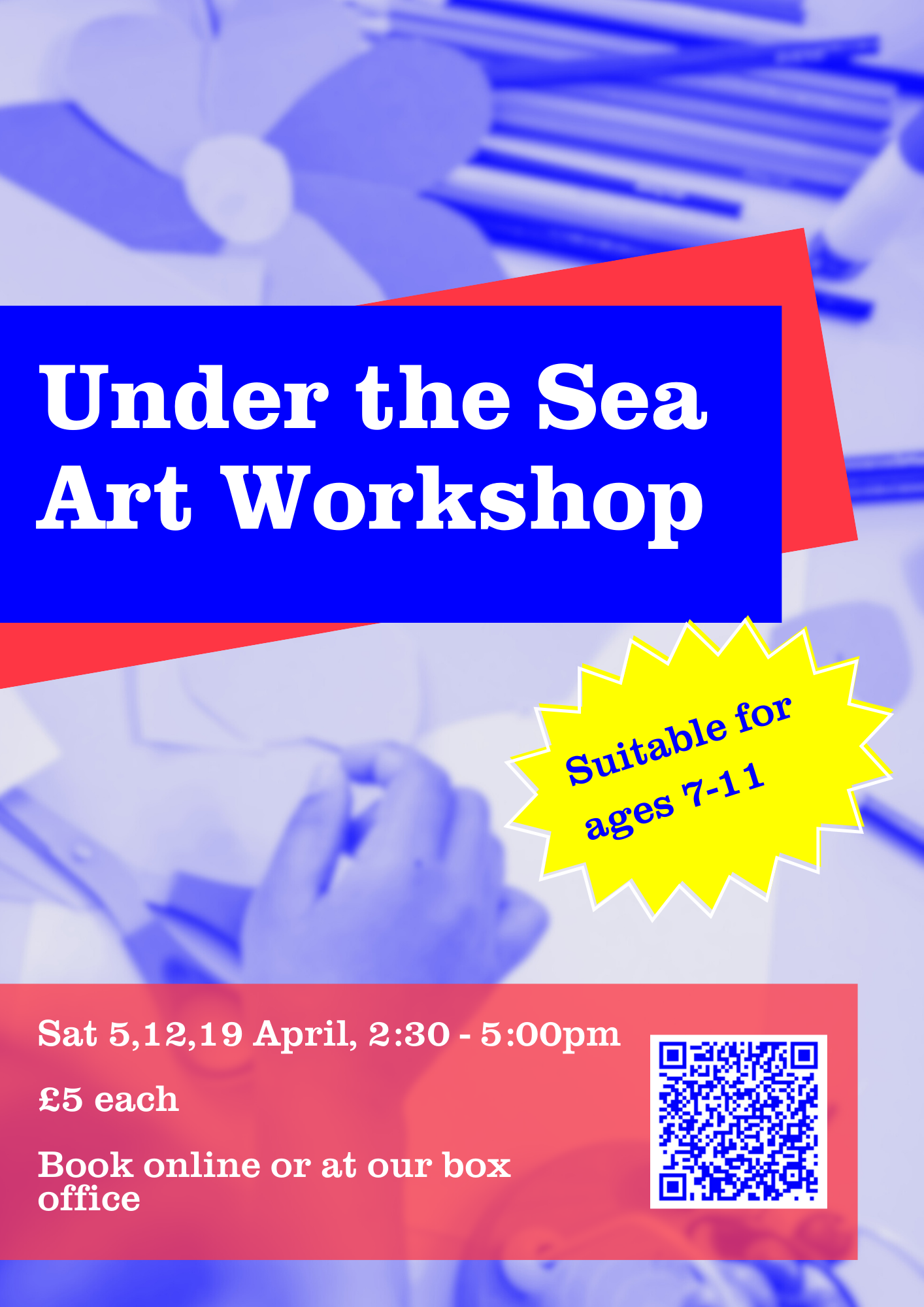 Under The Sea Art Workshop (ages 7-11) - The Mowlem